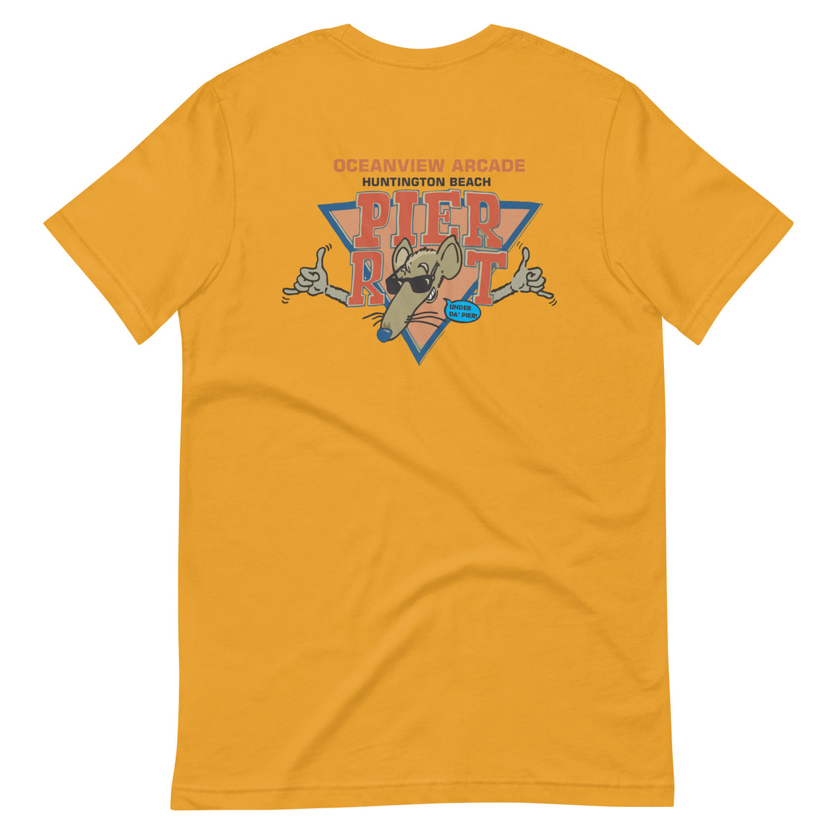 Oceanview Arcade Huntington Beach Pier Rat Tee – The Lost Landmarks