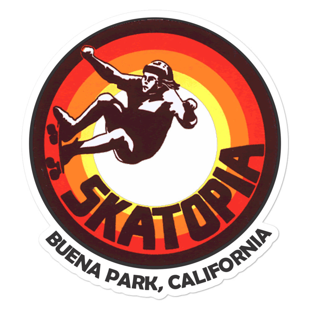 Skatopia Skateboard Park Sticker – The Lost Landmarks